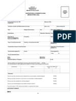 Sample Singapore Visa Form 14A | PDF | Travel Visa | Passport