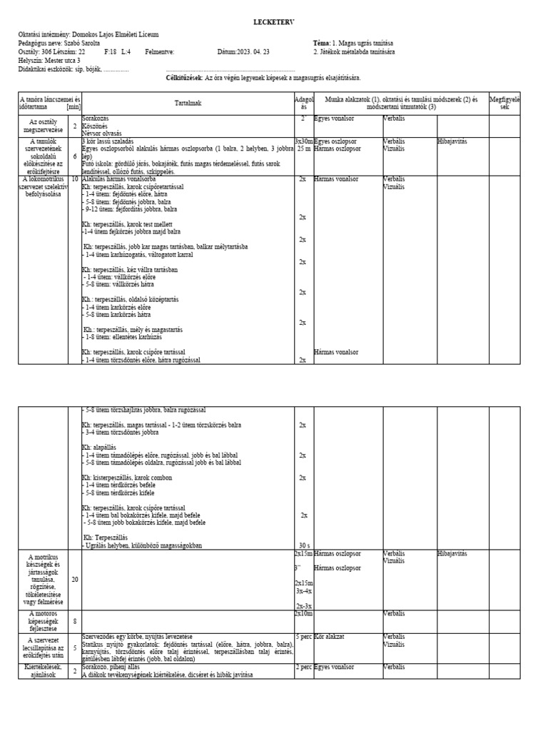 Atlétika 0416 | PDF