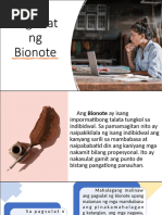 BIONOTE | PDF