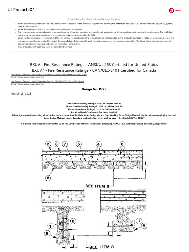 Fire Resistance Assembly Guidelines | PDF | Drywall | Roof