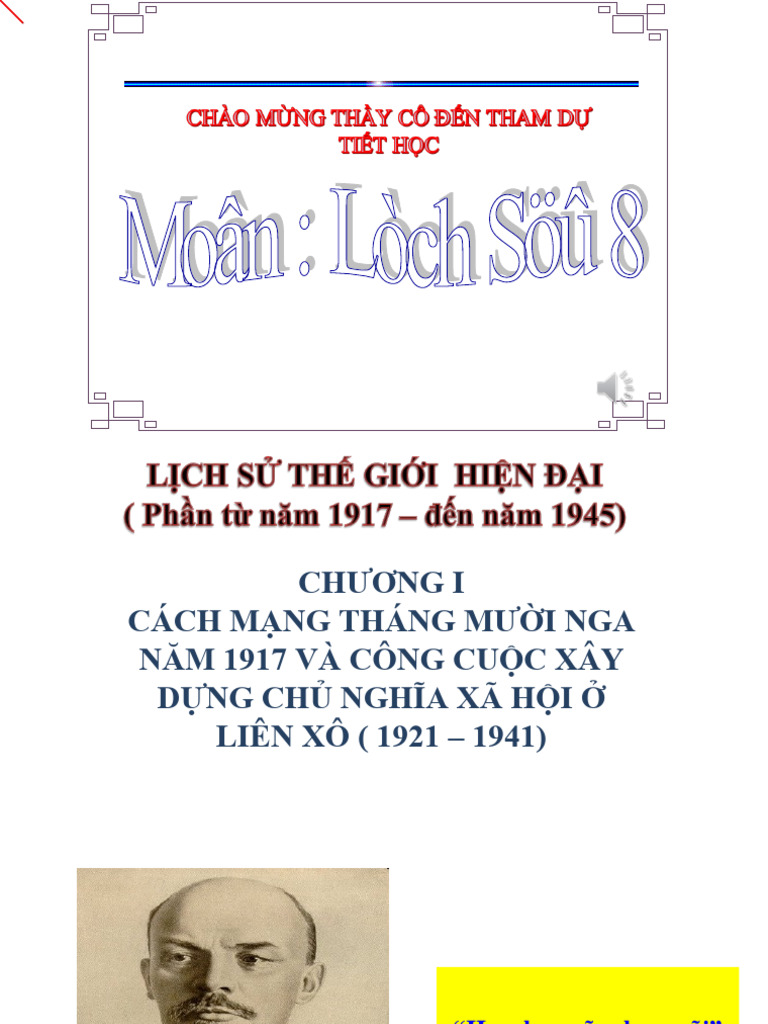 Bai 15 Cach Mang Thang Muoi Nga Nam 1917 Va Cuoc Dau Tranh Bao Ve Cach Mang 1917 1921 | PDF