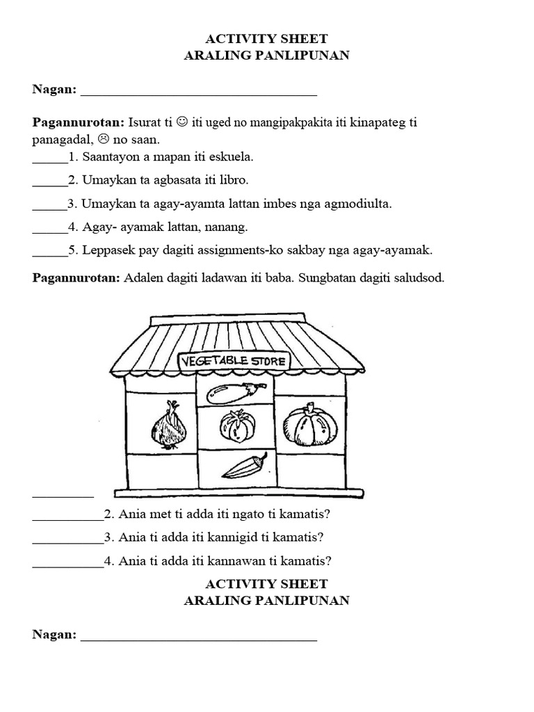ACTIVITY SHEET Week 2 | PDF