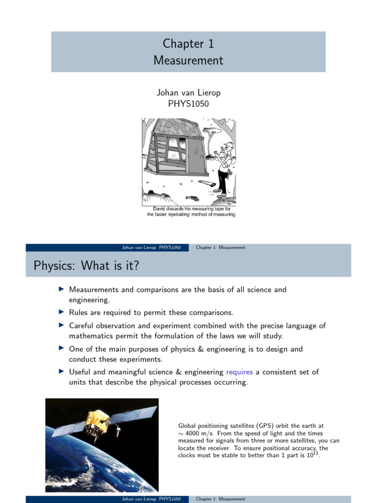 1. Units and Measurement | PDF | International System Of Units | Kilogram