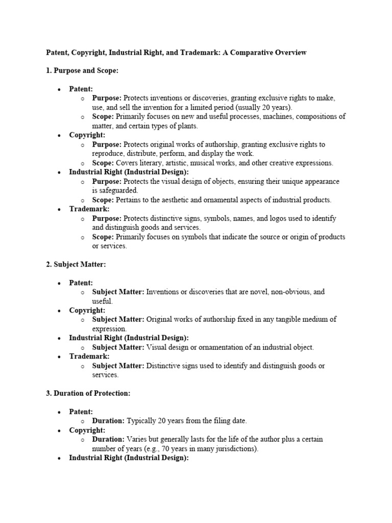 Compare Between Types of Copyright | PDF | License | Copyright