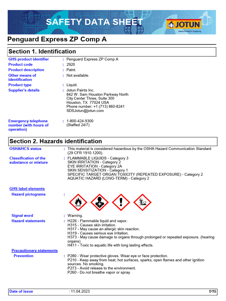 Safety Guide for Industrial Paint Users | PDF | Occupational Safety And ...