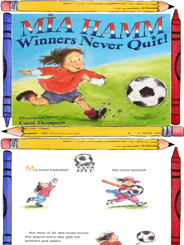 Winners Never Quit Story | PDF