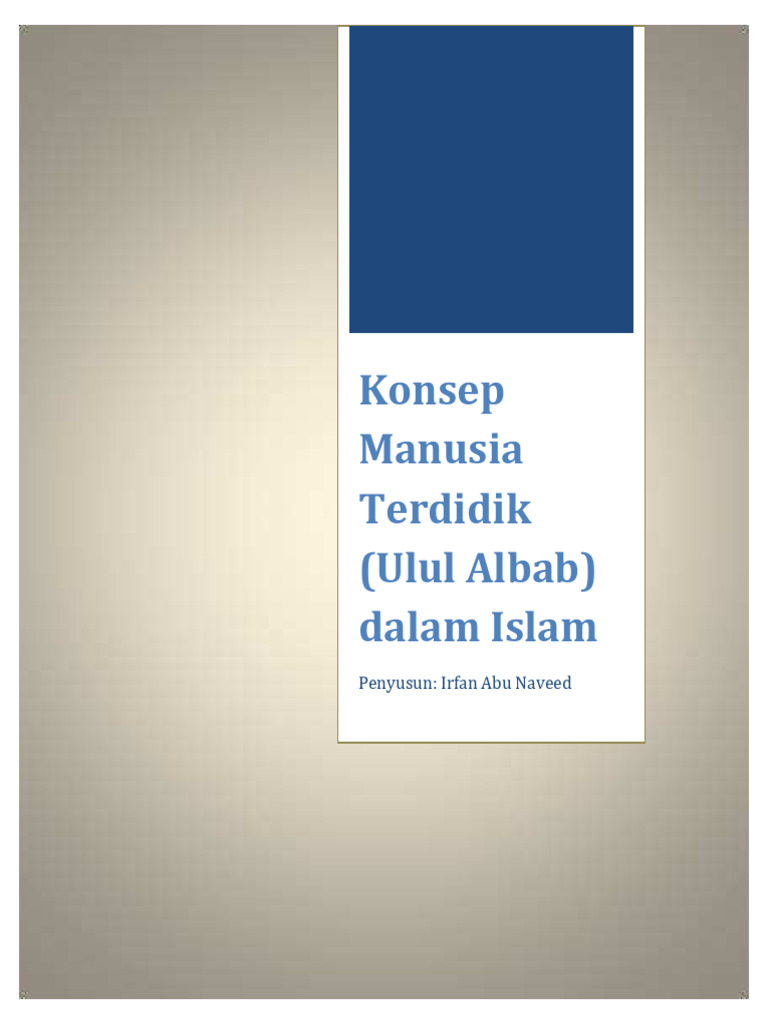 Konsep Manusia Terdidik Ulul Albab Dalam | PDF | Agama & Spiritualitas