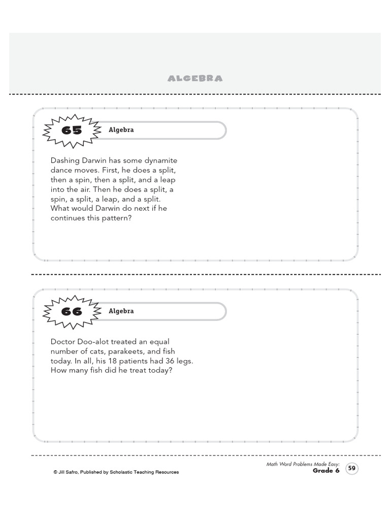 Algebra Pattern HW (4mar) | PDF