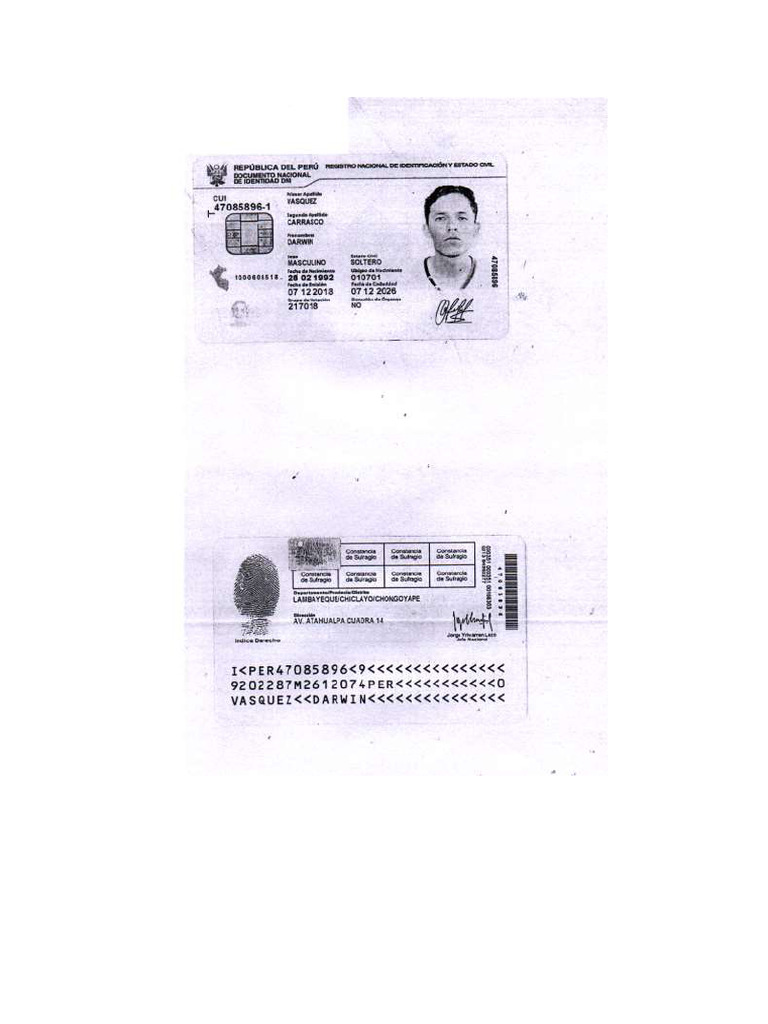 Certificados Laborales de Darwin Vasquez | PDF