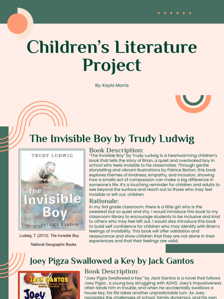 Childrens Literature Project | PDF | Empathy | Behavioural Sciences