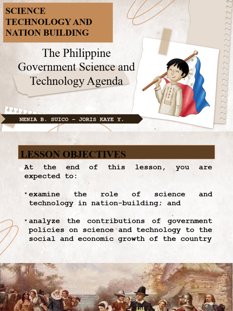 The Philippine Government ST Agenda | PDF | Science | Philippines