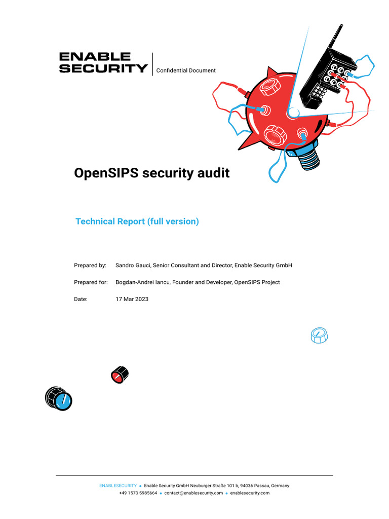 Opensips Audit | Download Free PDF | Session Initiation Protocol | Computing