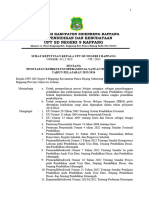 SK Pemberlakuan Penetapan KOSP Kurikulum Merdeka | PDF
