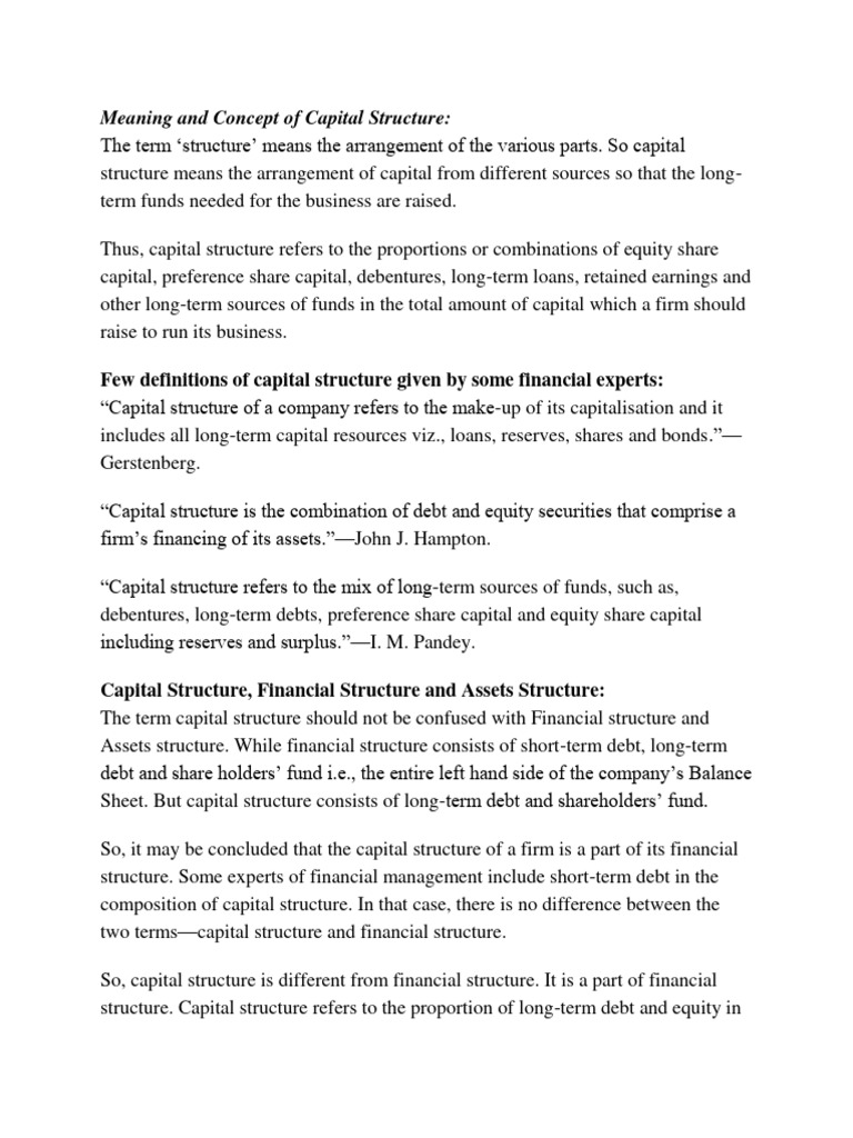 FM Unit 2 | PDF | Dividend | Capital Structure