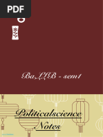 Unit - 1 Legal Method Notes | PDF | Justice | Crime & Violence