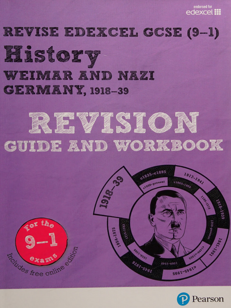 Revise Edexcel Gcse (9-1) History Weimar and Nazi Germany Revision ...