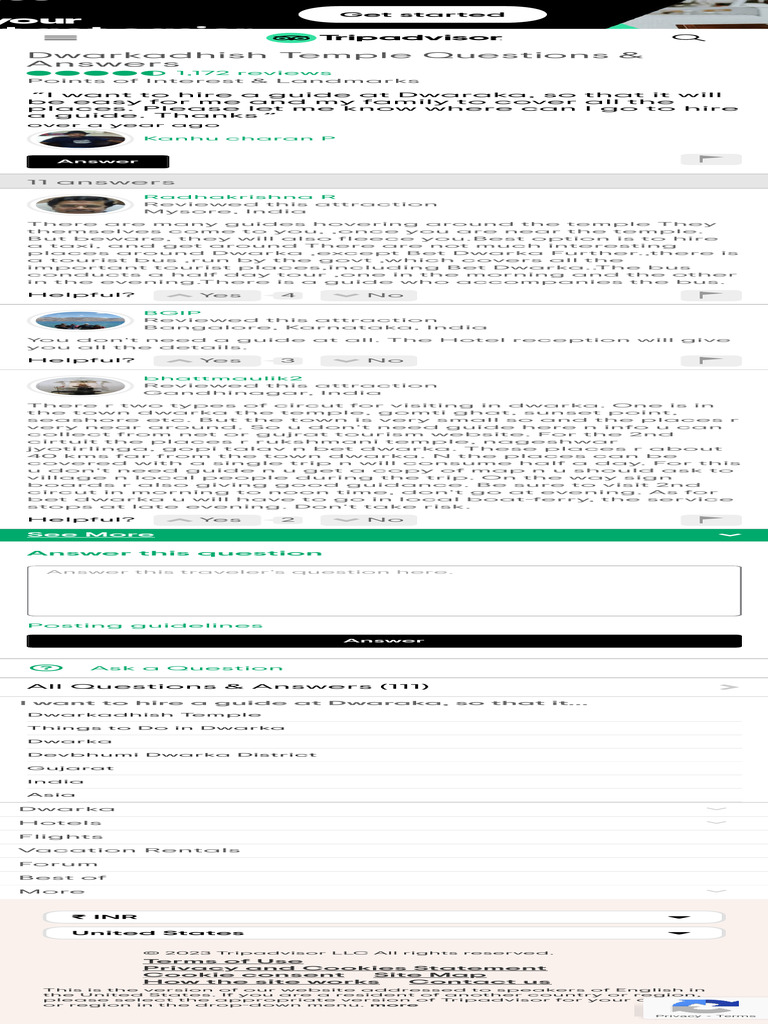 Dwarka Travel Tips & Guide Advice | PDF