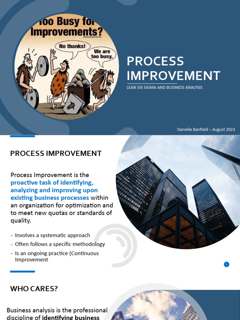 Lean Six Sigma Process Improvement Guide | PDF | Six Sigma | Causality