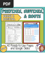 Grade 4 Prefix Practice Worksheet | PDF