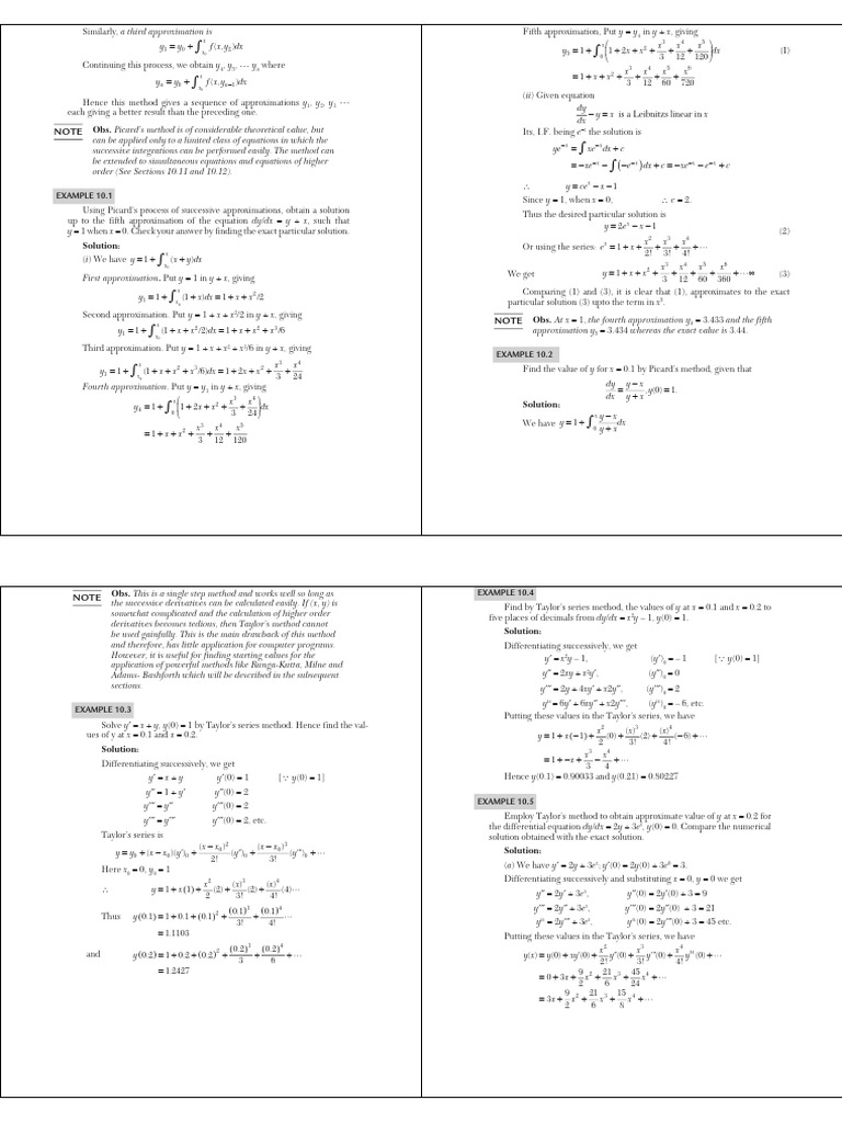 SelfStudys Document | PDF | Differential Equations | Mathematical Objects