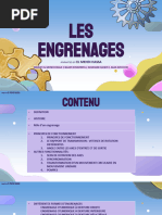 CHAPITRE 6 - Les Engrenages | PDF | Cinématique | Machine