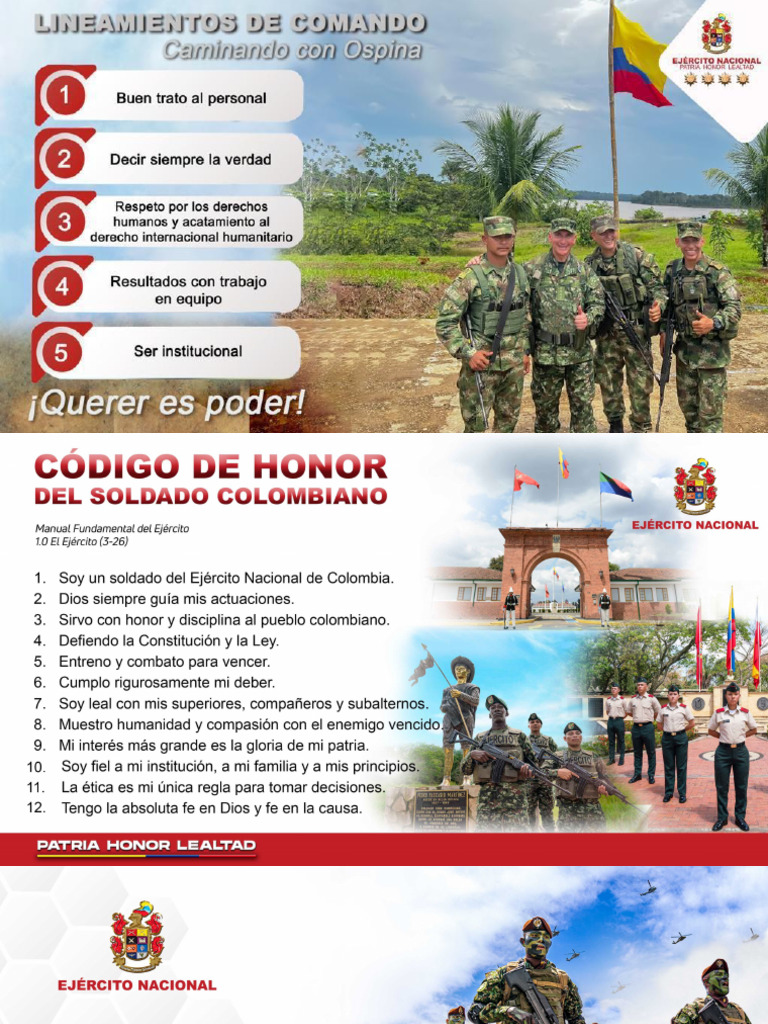Lineamientos para Comandantes de Pelotón | PDF | Organización militar ...