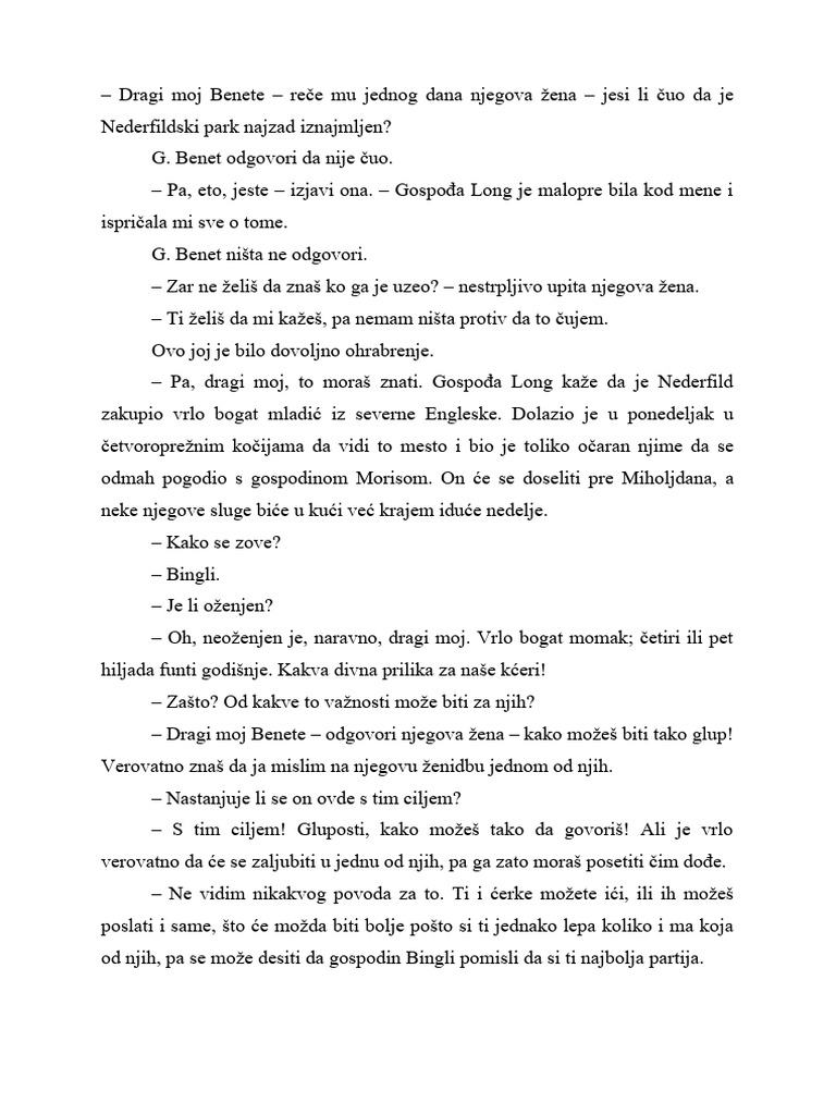 Dijalog Primeri | PDF