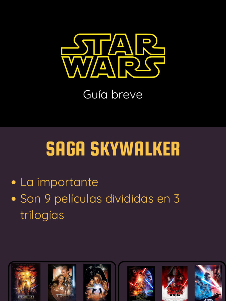 Star Wars Guía Breve | PDF