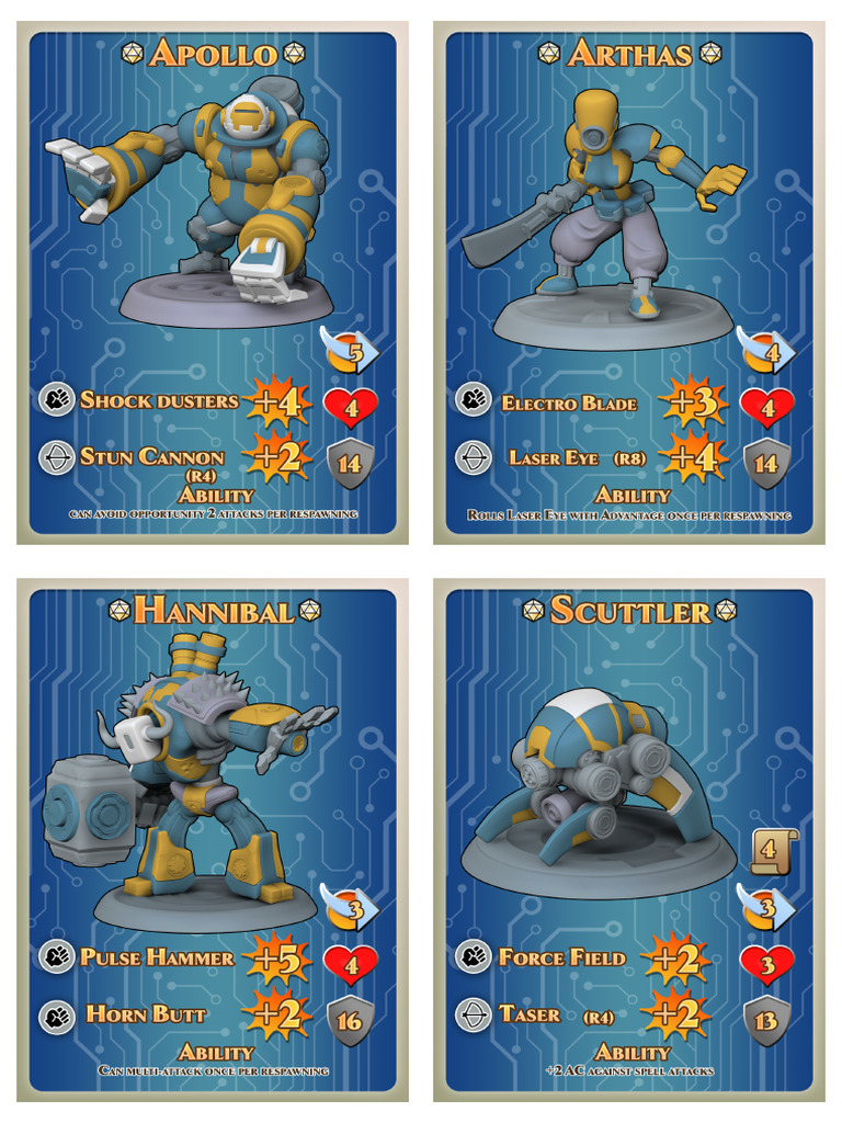Blue Mechs | PDF