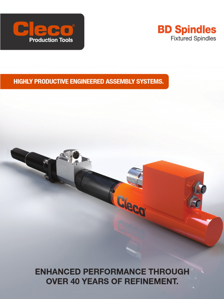 Cleco Digital Spindles Overview | PDF | Reliability Engineering ...
