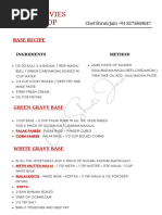 Recipes From Masterchef India | PDF | Foods | Chutney