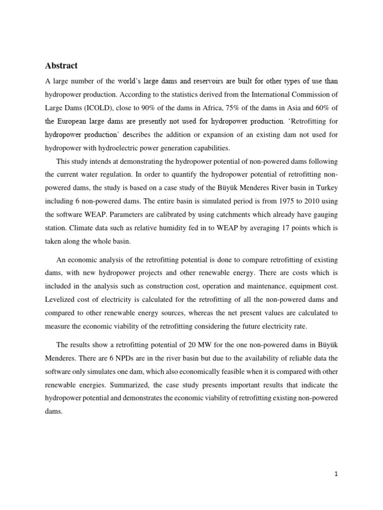 Hydrological Parameters | PDF | Hydroelectricity | Reservoir