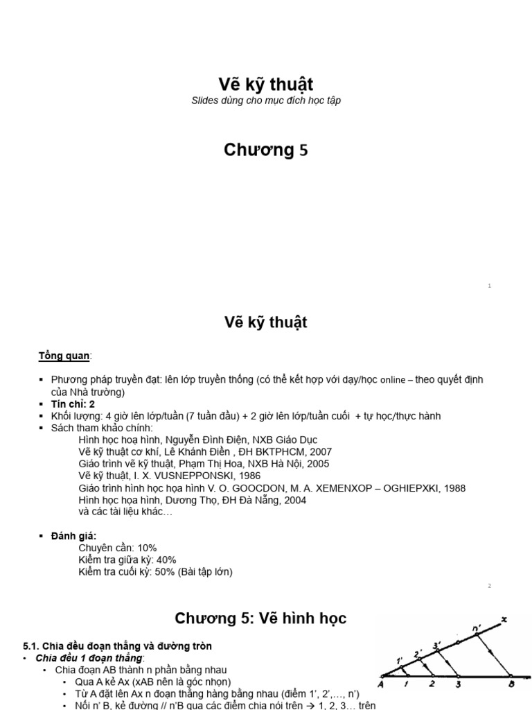5 - Lecture - Technical Drawing | PDF