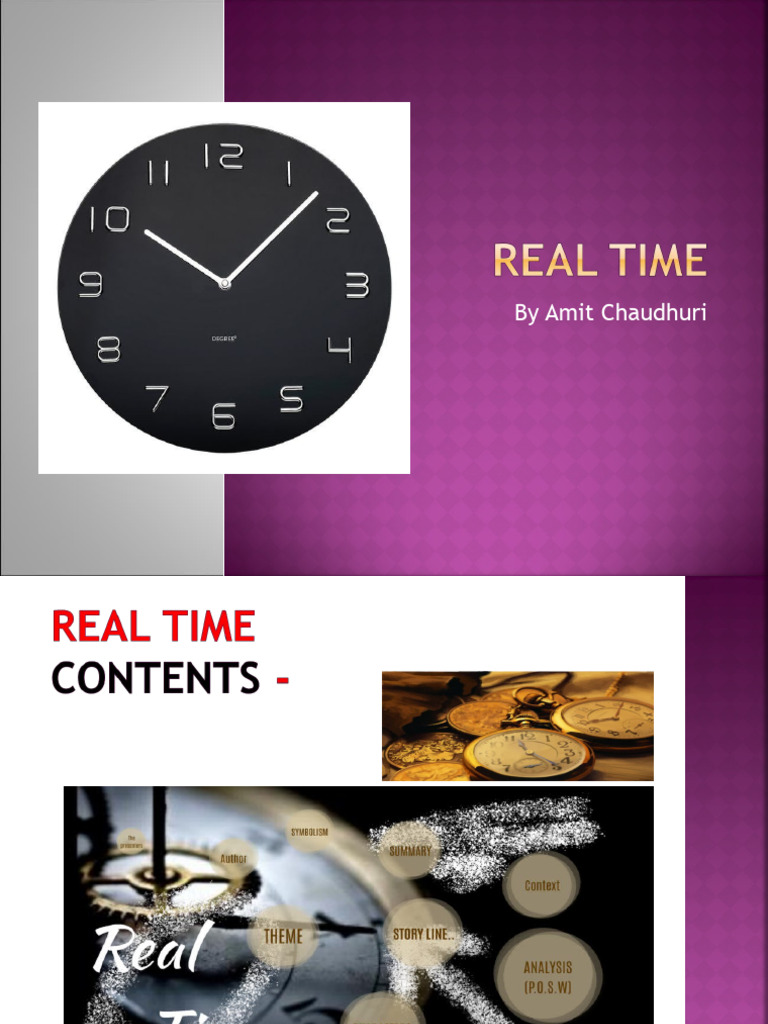Class 7 - LITERATURE - Real Time | PDF