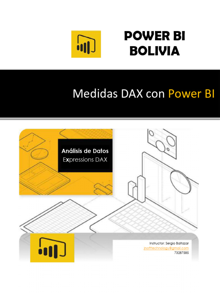 DAX Con Power BI | Descargar gratis PDF | Matemáticas | Informática