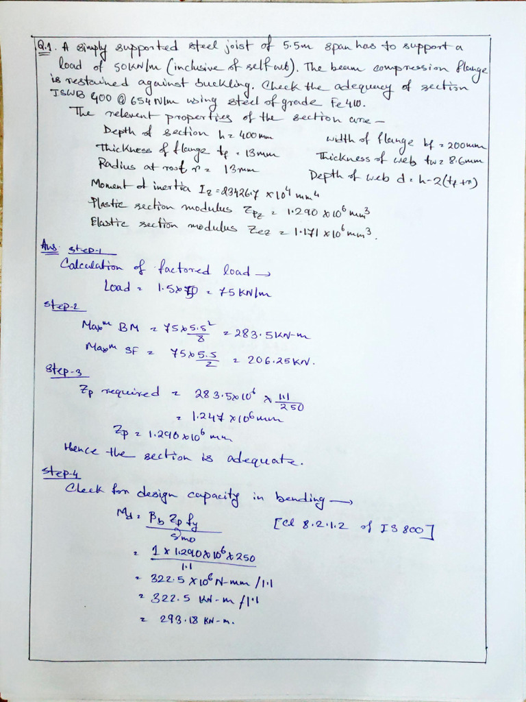 Steel Assignment | PDF