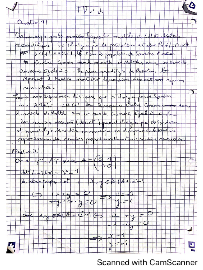 TP02 Question Ecrit | PDF