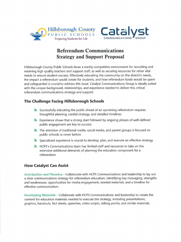 Catalyst Communications Group | PDF