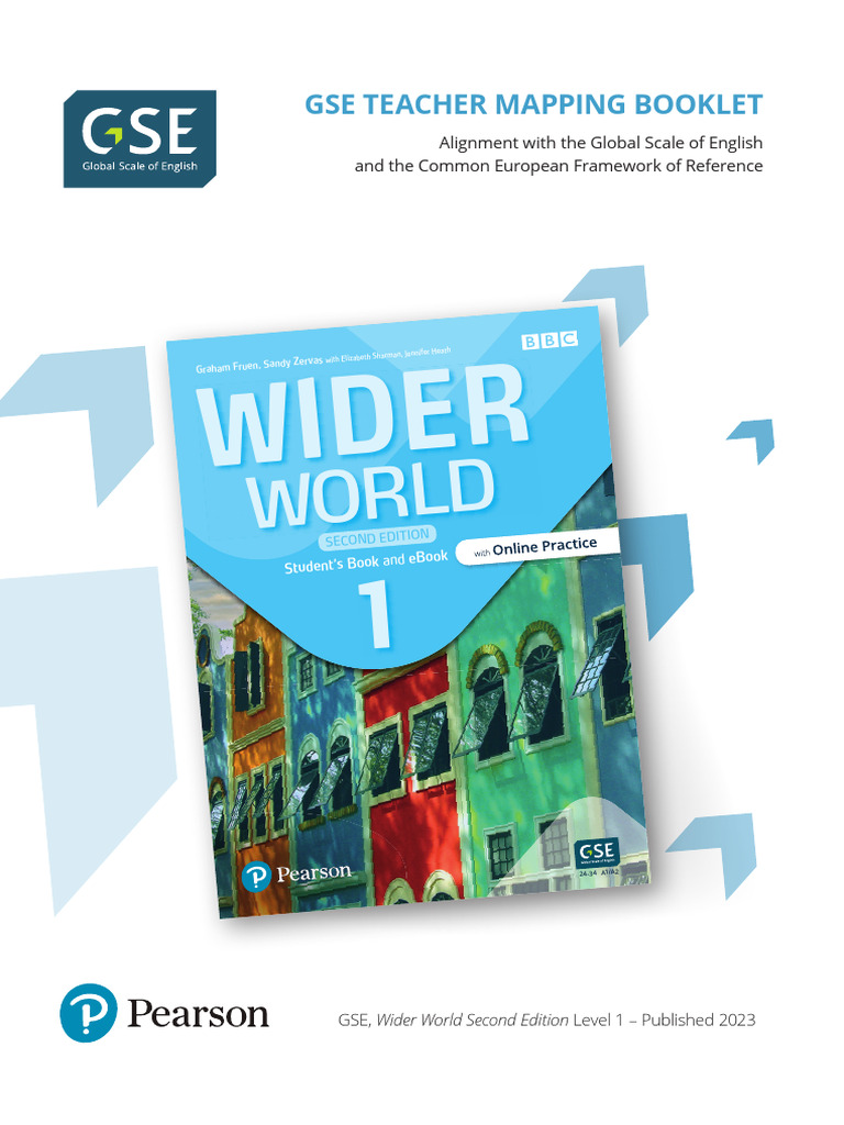 WiderWorld2e 1 GSE Mapping | PDF | Applied Linguistics | Cognition