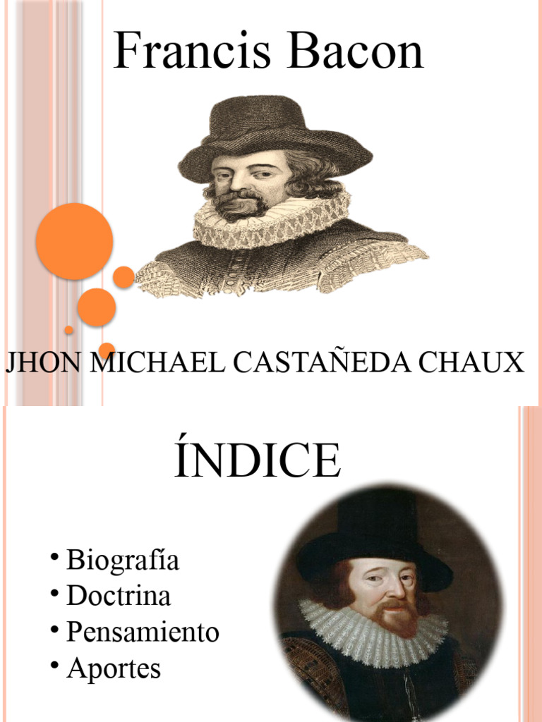 Francis Bacon | PDF | Francis Bacon | Empirismo