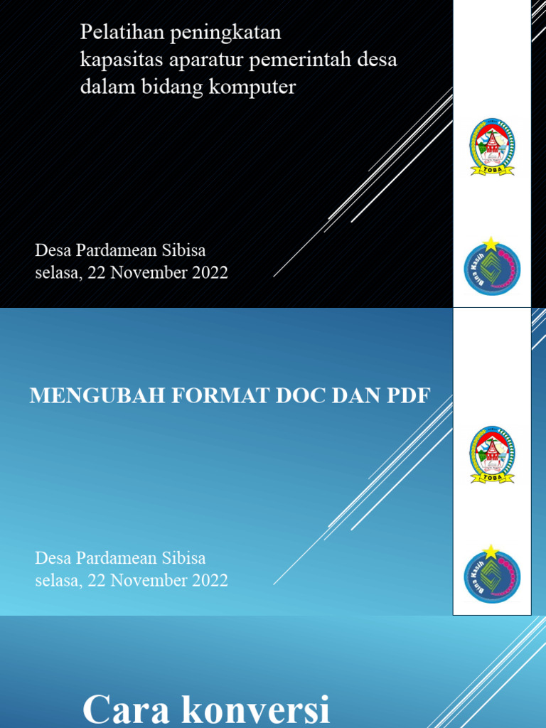 Presentasi Format PDF Dan | PDF | Bisnis | Seni