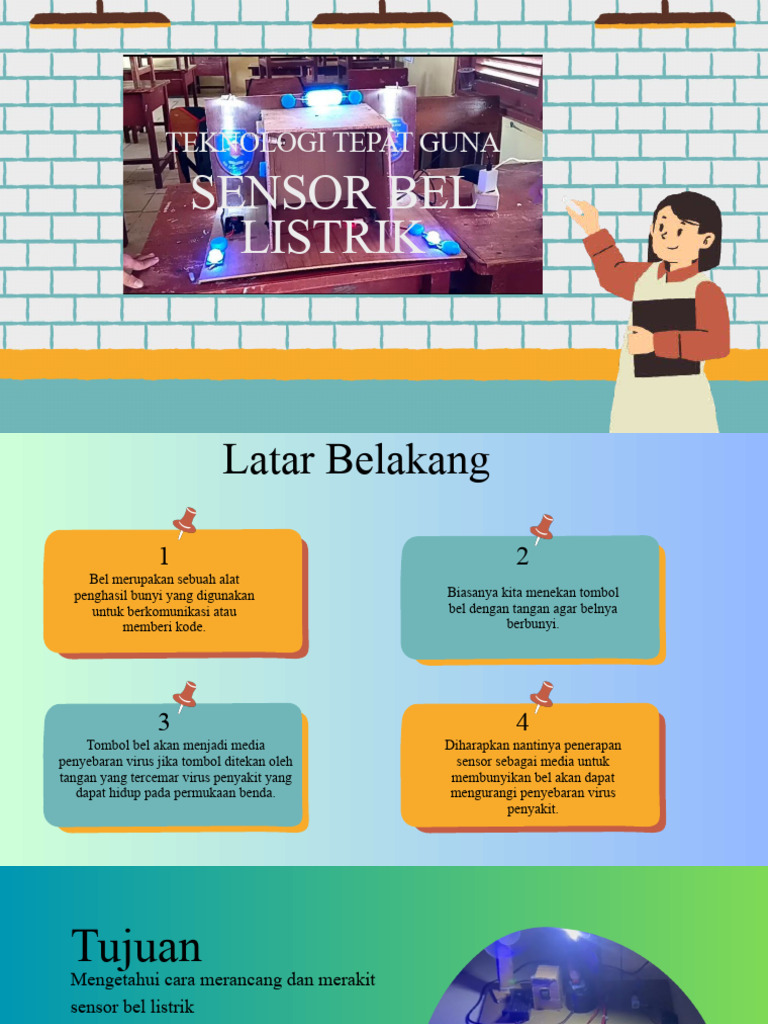 Presentasi Sensor Bel Listrik | PDF | Griya & Taman | Komputer