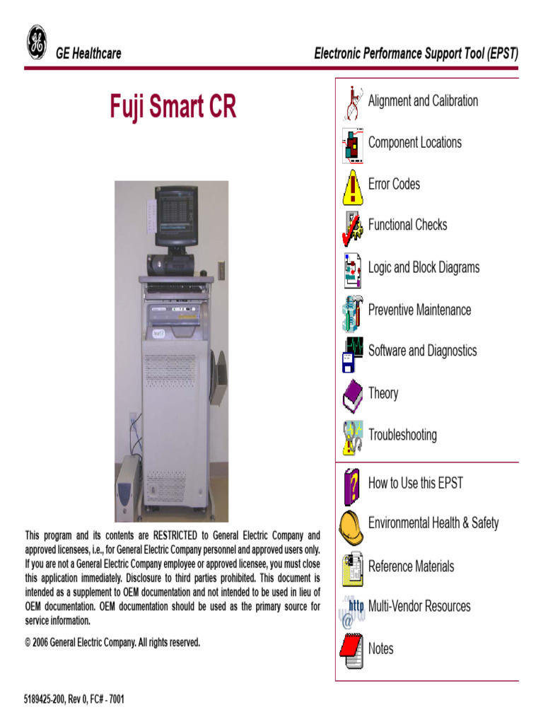 Fuji Smart Crep ST | Download Free PDF | Calibration | Sensitivity And ...
