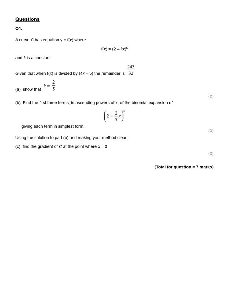 CH4 Binomial Expansion NA | PDF | Numerical Analysis | Number Theory