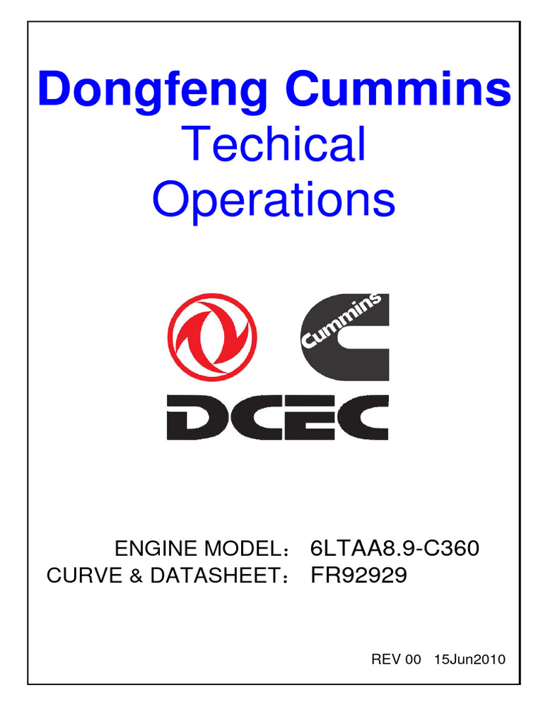 FR92929 6ltaa8.9-C360 (Industrial) Datasheet en 00 | PDF | Turbocharger ...