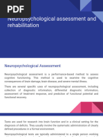 COTNAB | PDF | Synaptic Plasticity | Occupational Therapy