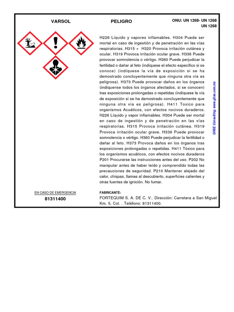 Varsol Peligro | PDF | Autosuperación | Bienestar