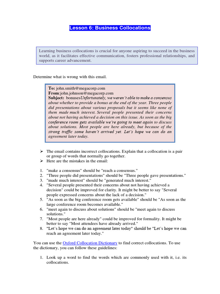 Lesson 6 | PDF | Consensus Decision Making | Business
