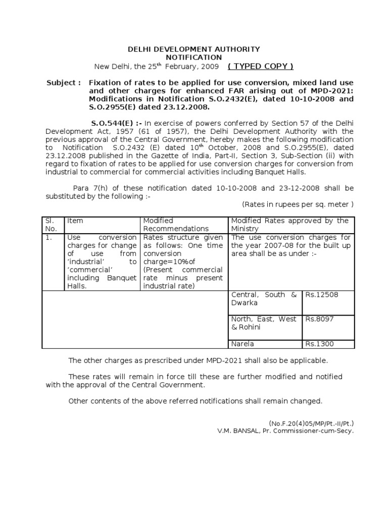 2 Notifications Cic CD - Conversion Charges | PDF | Government ...