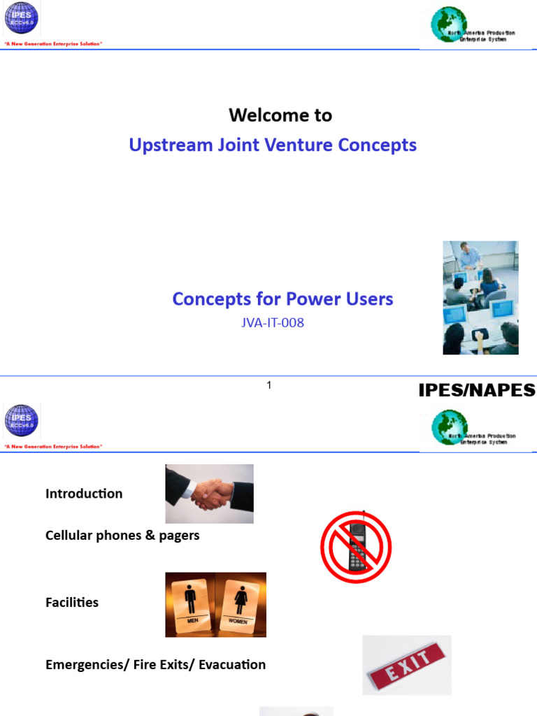 JVA-IT-008 Upstream Joint Venture Concepts | PDF | Joint Venture | Receipt